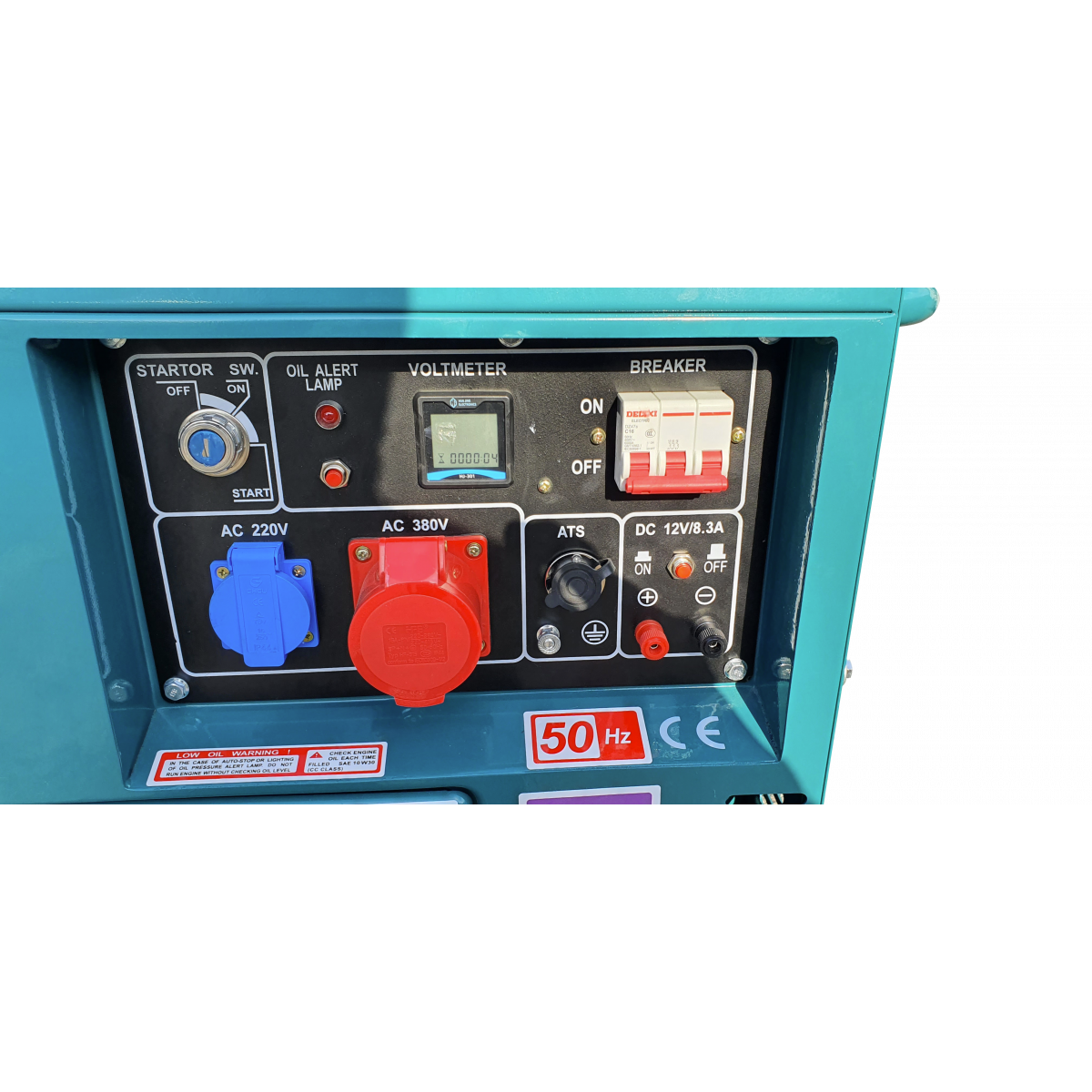 Groupe électrogène Diesel insonorisé 7 kW triphasé 220 - 380 V