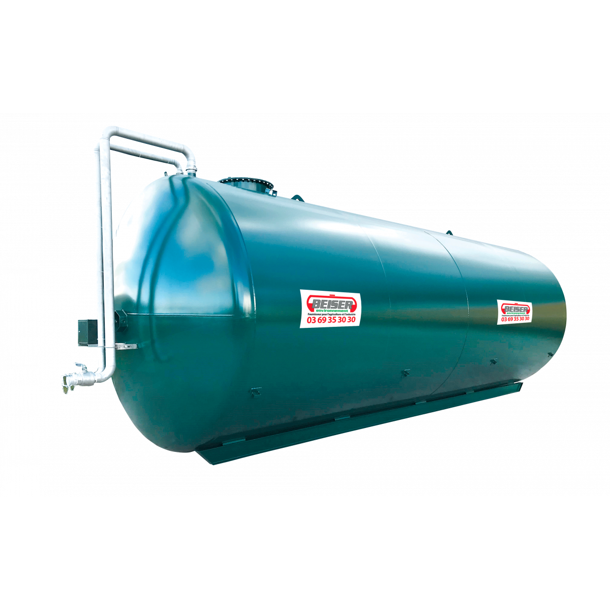 Station Citerne Azote Liquide 50 000 litres, double paroi - Beiser
