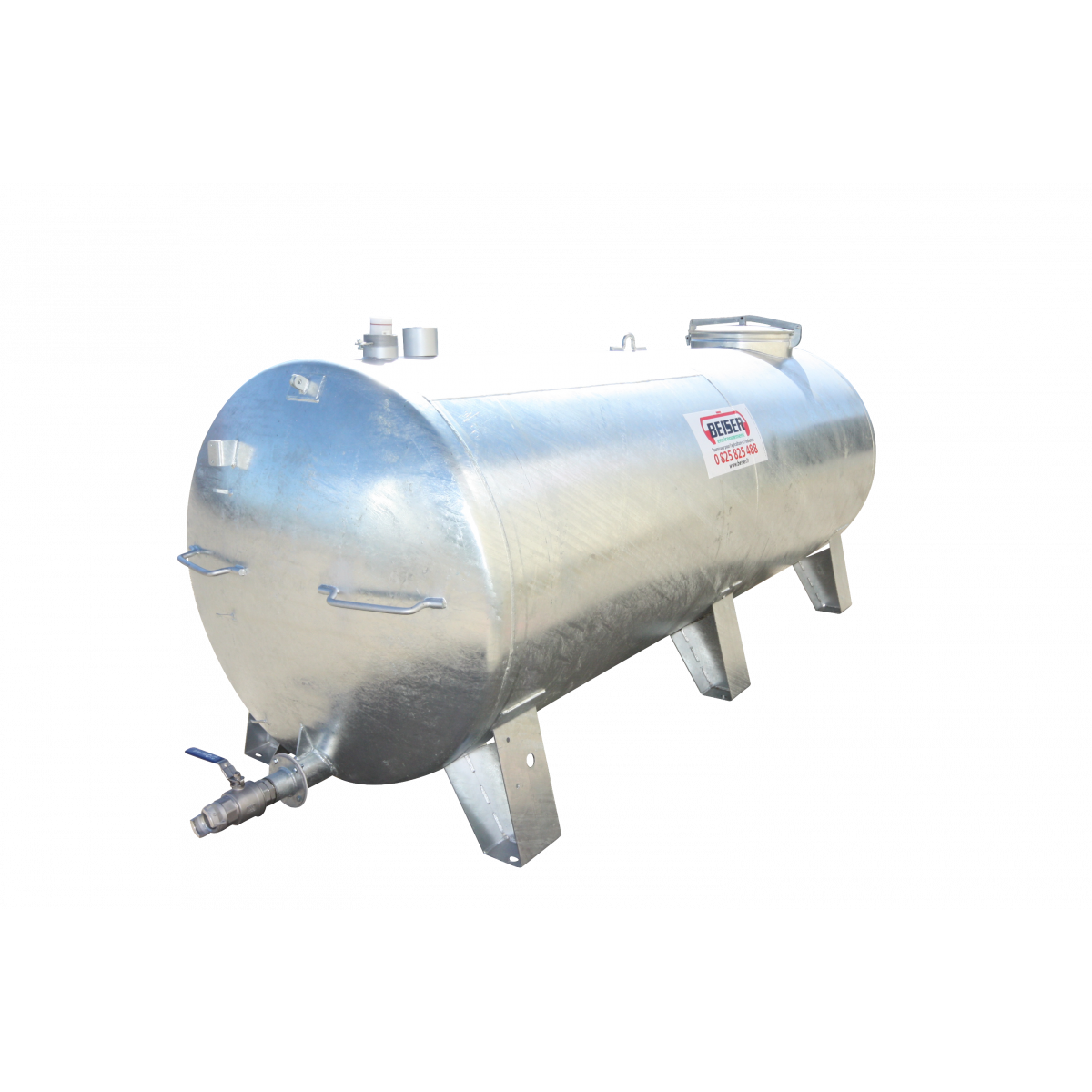 Citerne à Eau, Acier Galvanisée 1250 litres – Beiser Environnement
