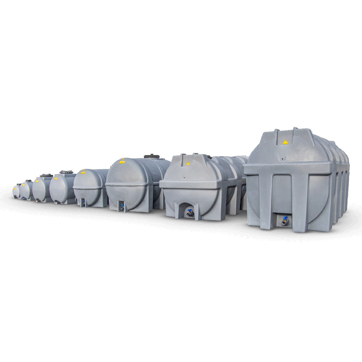 Citerne PEHD 300 Litres horizontale densité 1.5