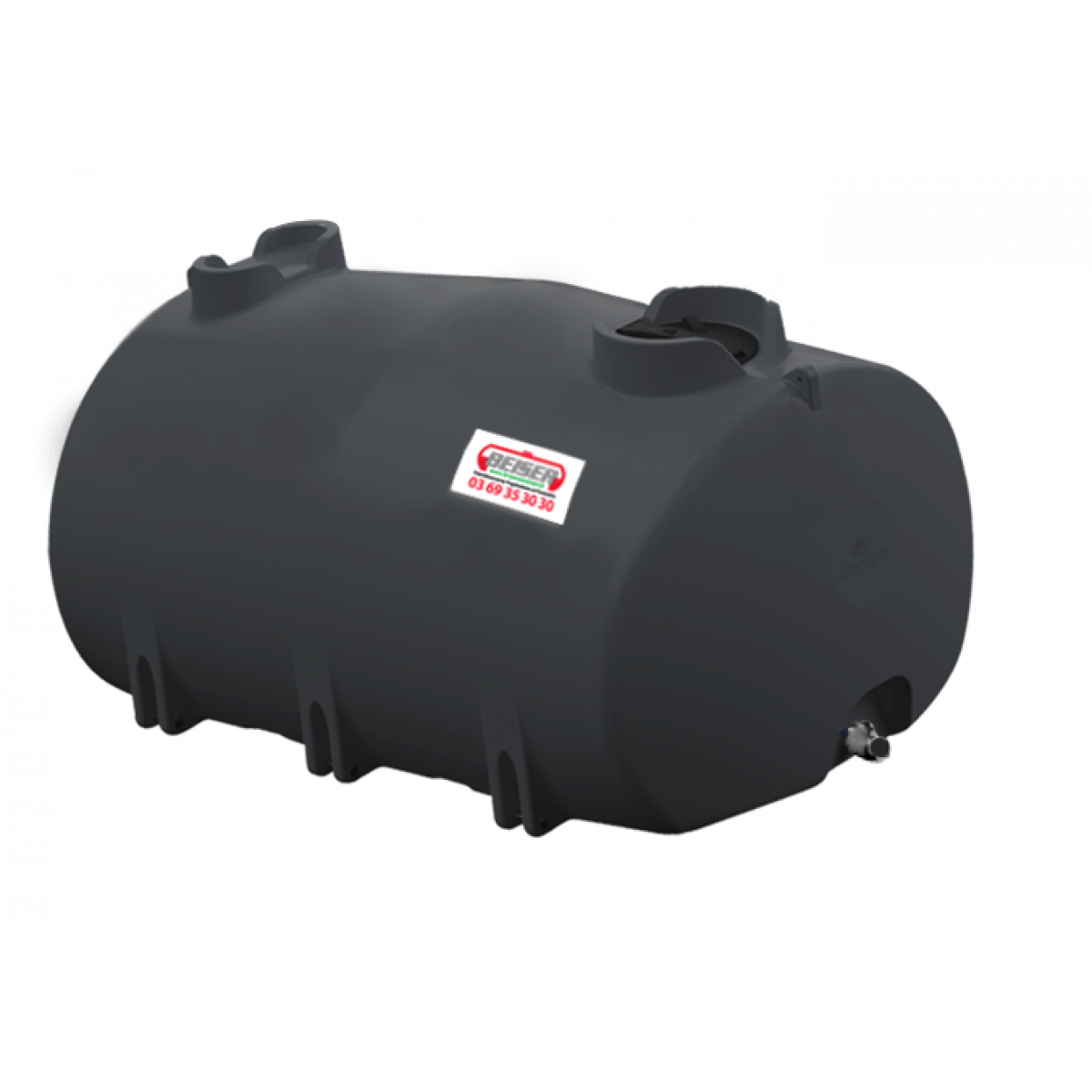 Citerne PEHD pour transport eau avec vanne 2’’ | Citernes