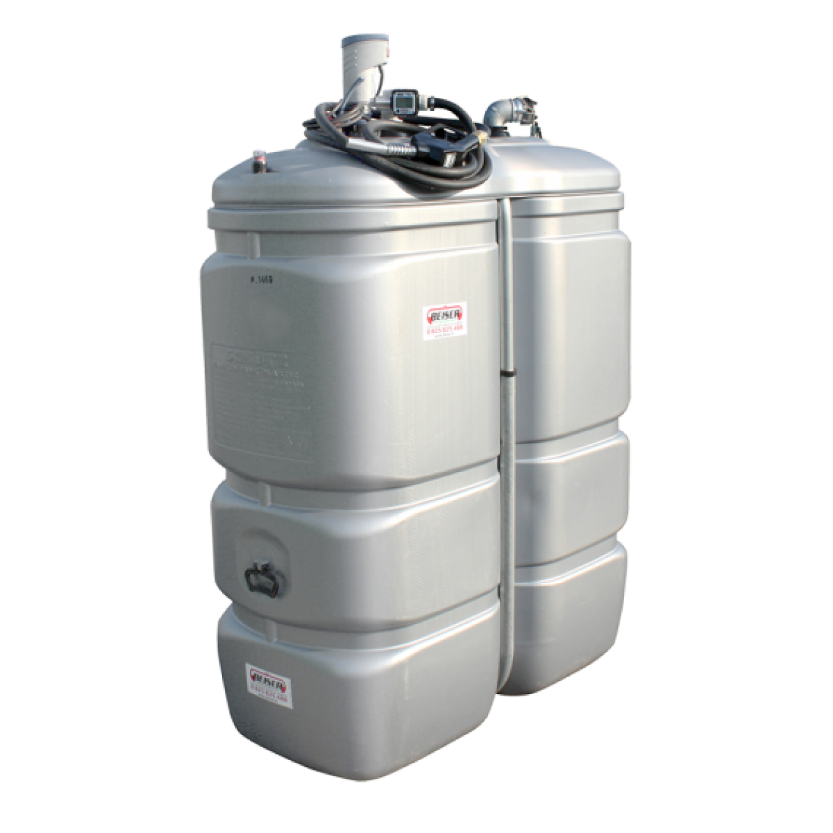 Station Fioul, GNR 1000 litres en PEHD avec pompe 12V – Beiser ...