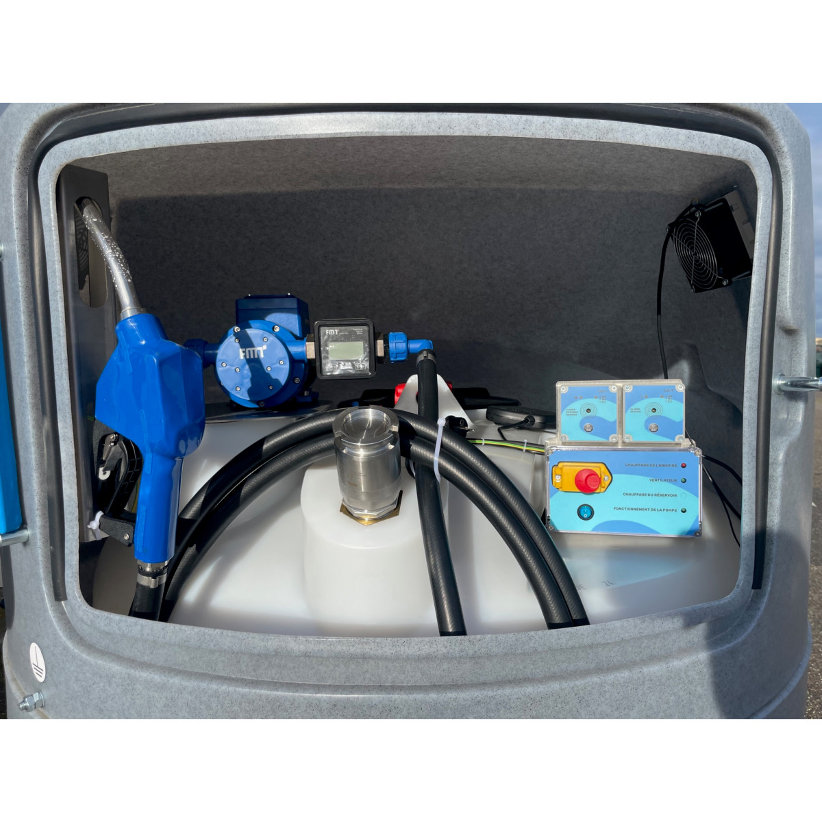 Citerne AdBlue® compacte double-paroi avec chauffage 1500L | Cuves ...