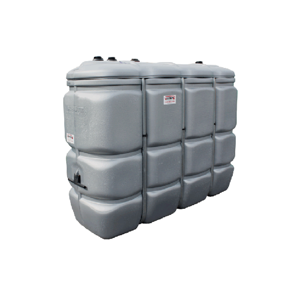 Cuve PEHD double paroi 2000 litres pour Fioul, GNR – Beiser Environnement