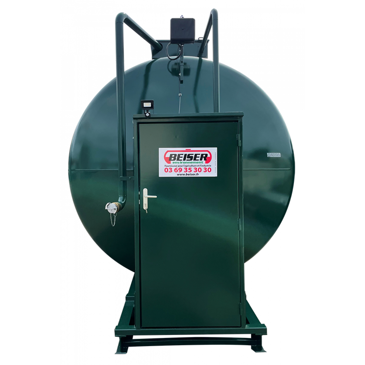 Station fuel acier double paroi NN2G 8 000L Ø1900 (Coffre-Fort ...