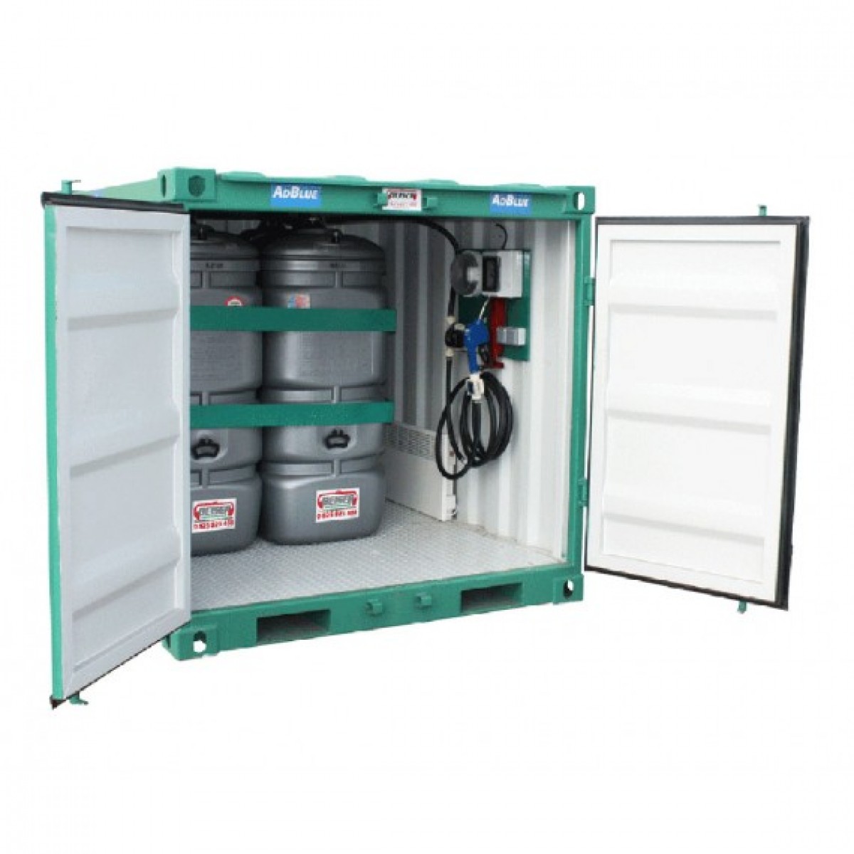 Conteneur Station AdBlue 1500 litres chauffée – Beiser Environnement