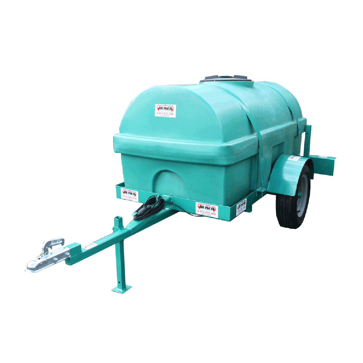 Citerne PEHD 1200 l sur châssis pour le transport Eau, Engrais – Beiser