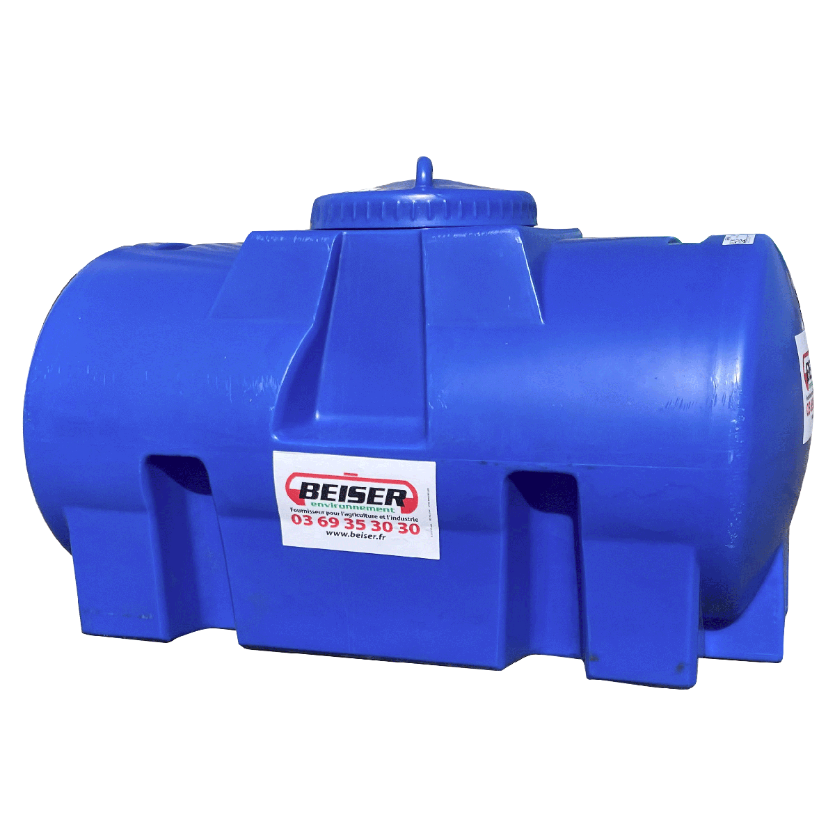 Citerne PEHD alimentaire avec vanne 650 L - Beiser Environnement