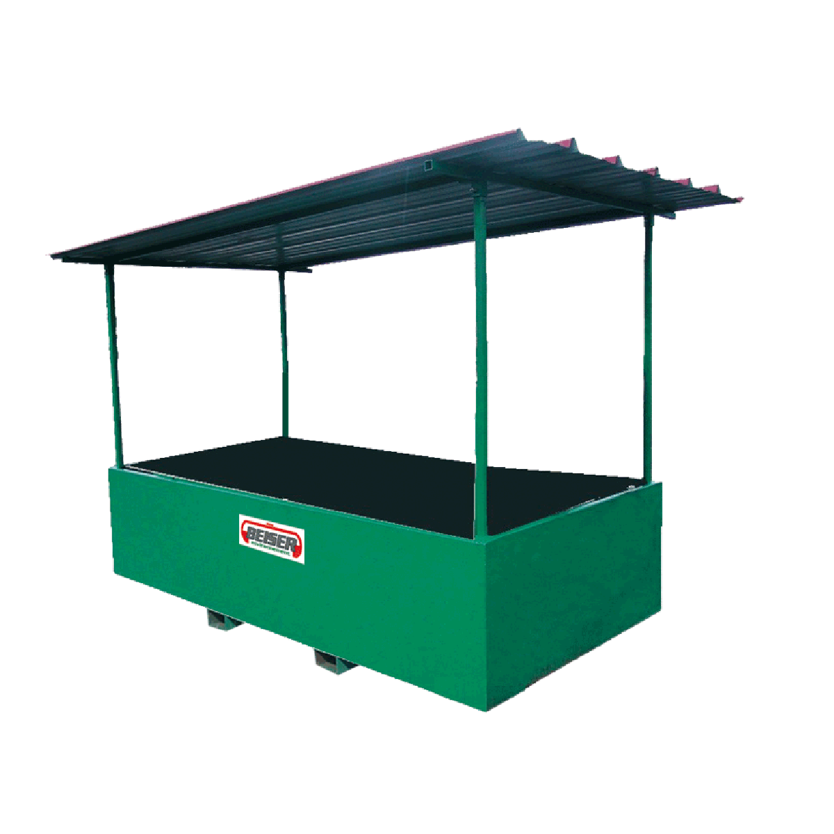 Bac de rétention métallique 5000 litres | Bac de rétention petite ...