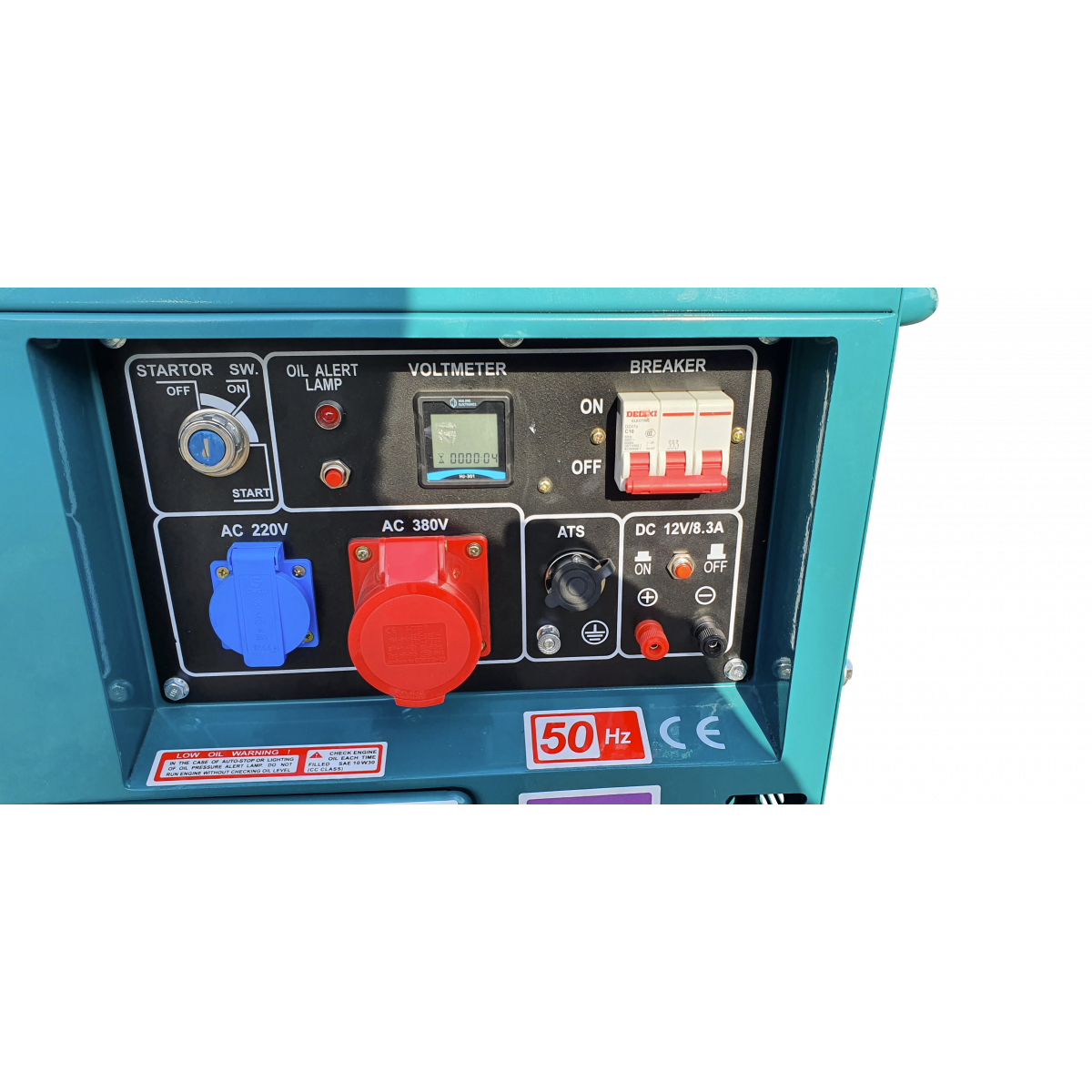 Groupe électrogène Diesel insonorisé 10 kW triphasé 220 - 380V