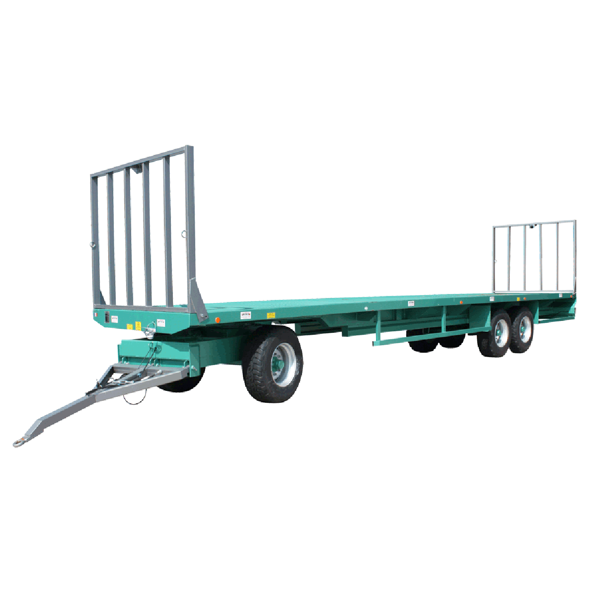 Remorque 12 m plaque tournante - Modèle Lourd roues de 435/50R/19.5 ...