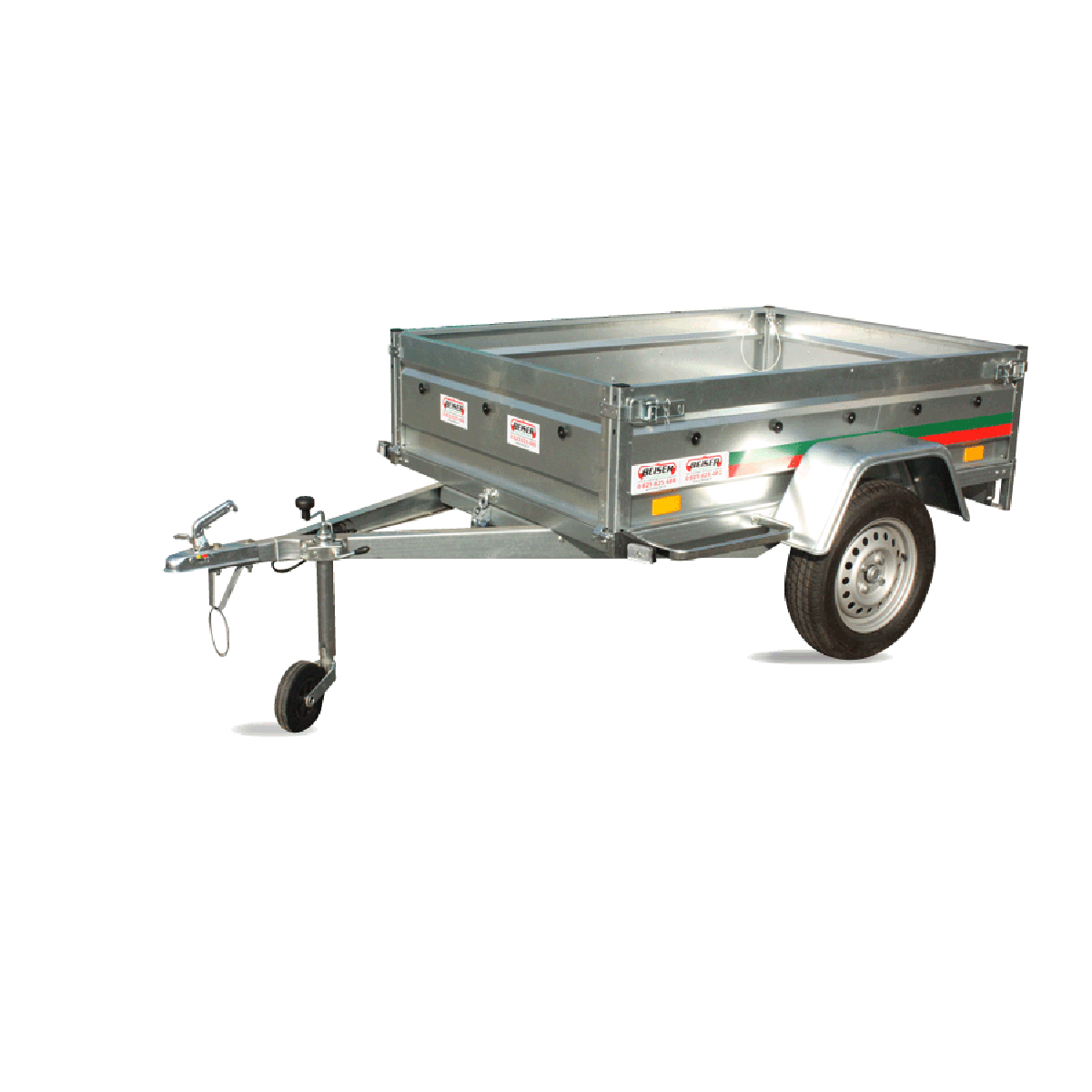 Remorque rouitère PTAC 500kg