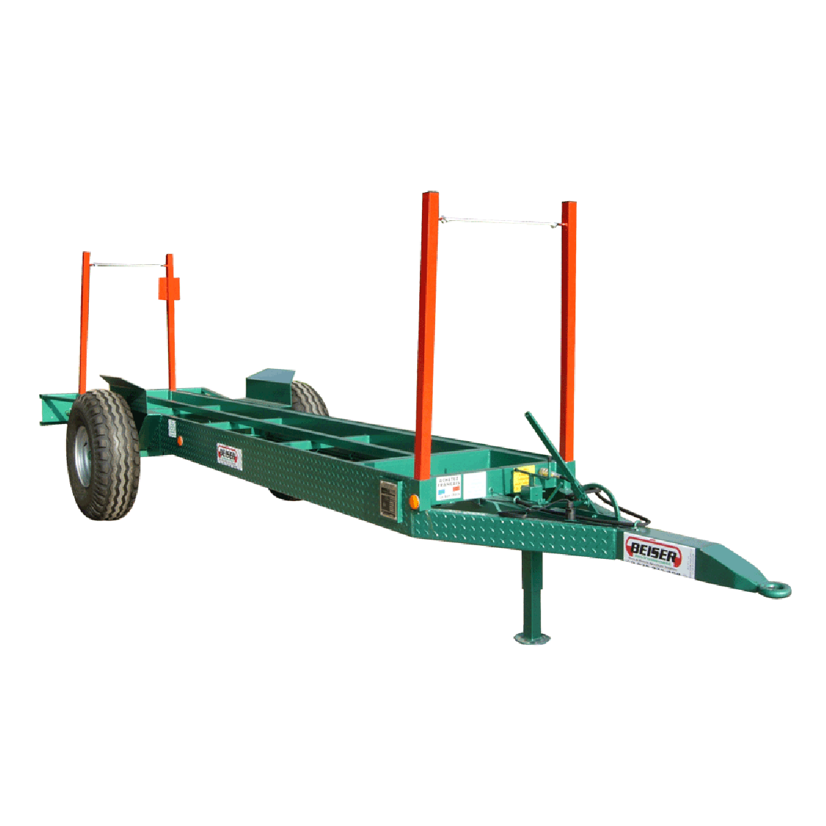 Remorque forestière 4 m