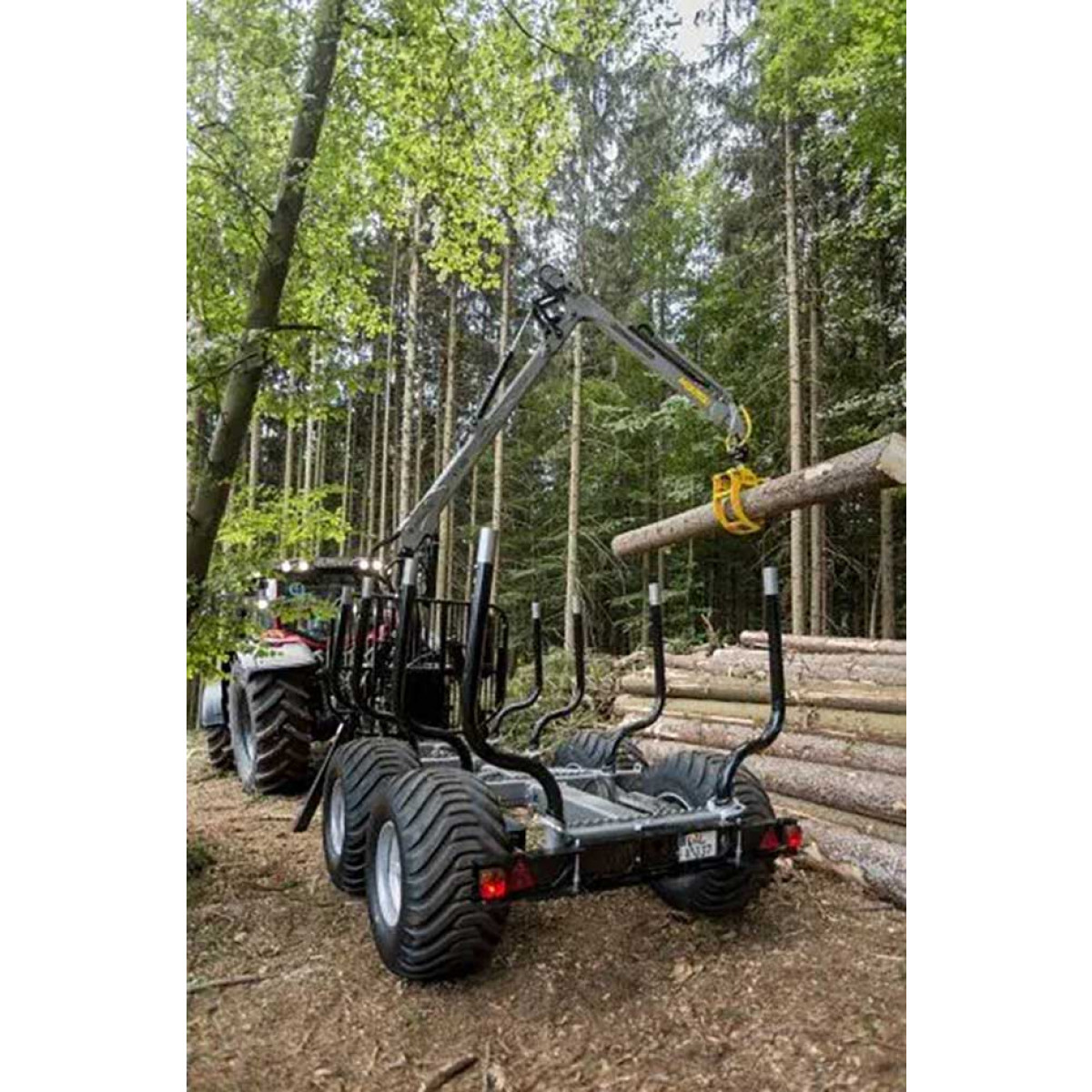 Remorque forestière 10.5 tonnes