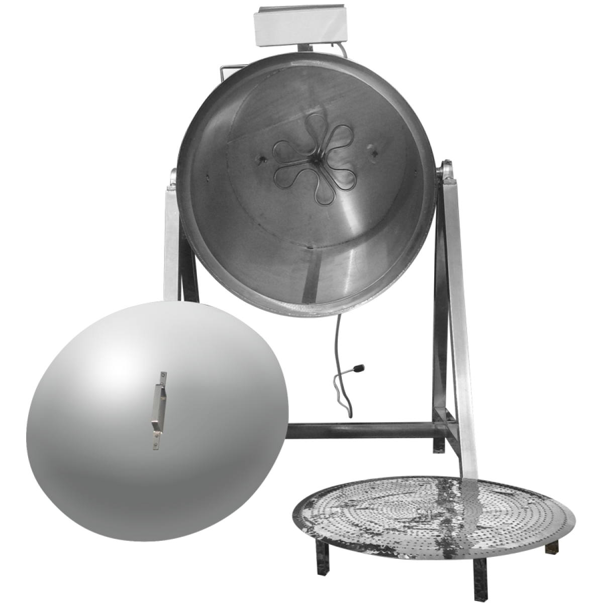 Beiser Environnement - Cuiseur à maïs et mash en inox sur pieds 150 litres