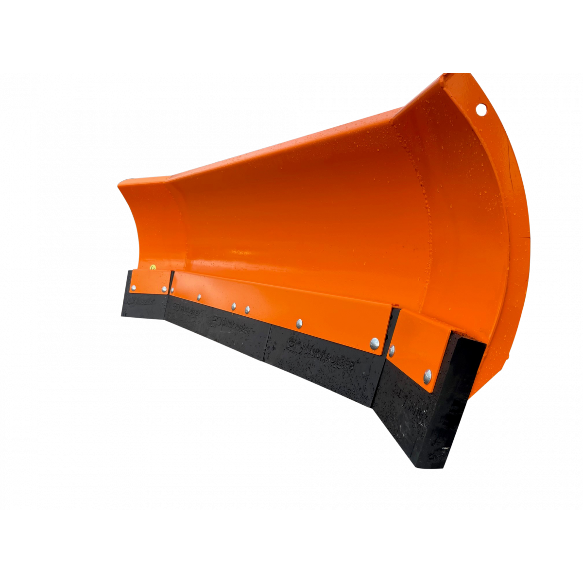 Racleur frontale avec lame caoutchouc | Lames de déneigement ...