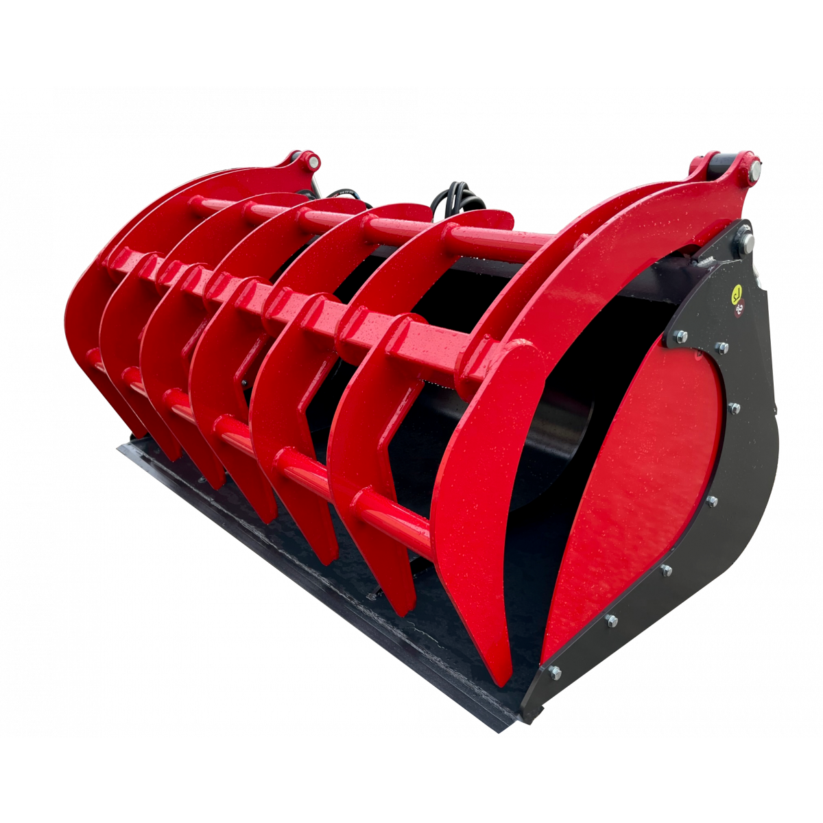 Godet pélican à dents oxycoupées 1,80m | Godets de manutention | Bennes ...