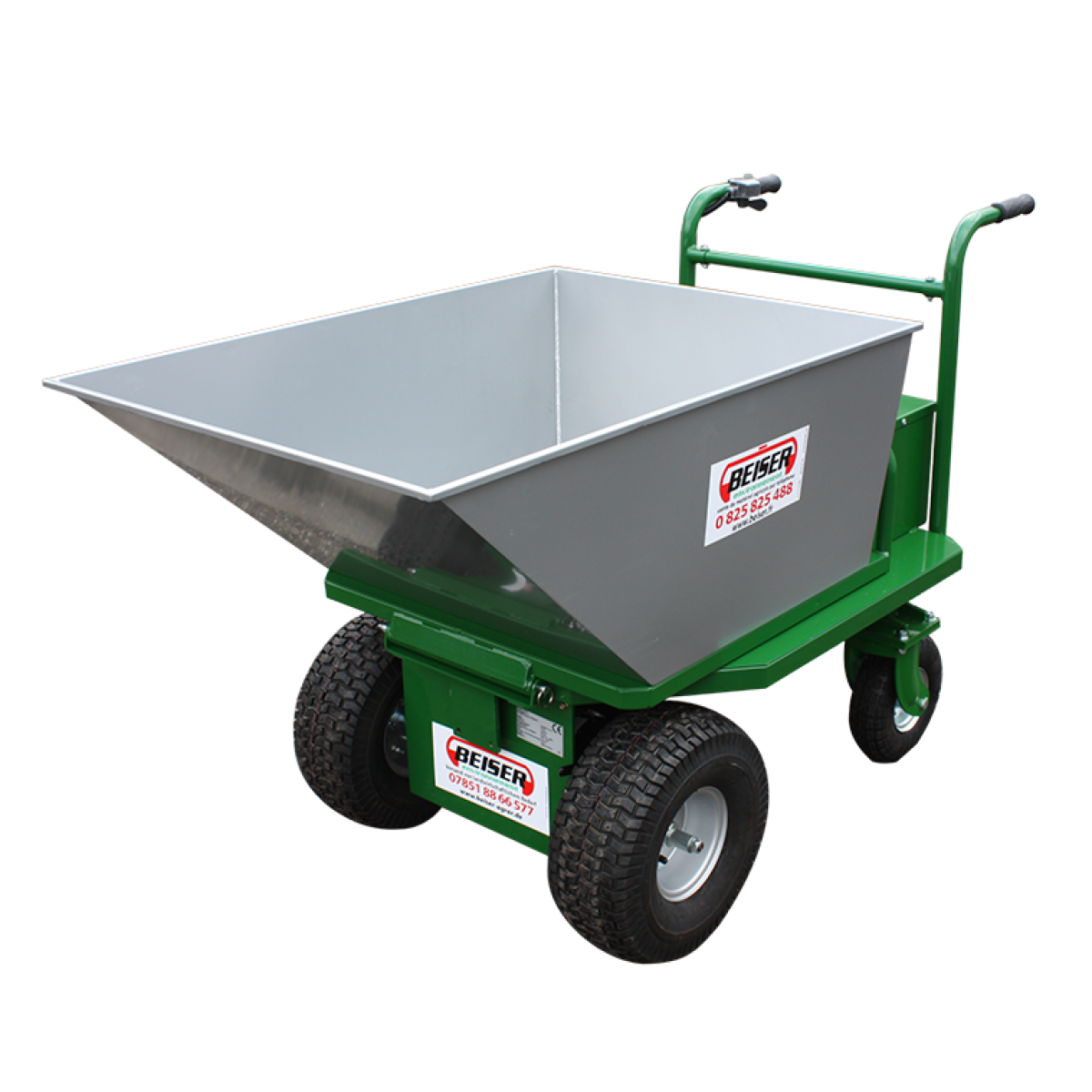 Beiser Environnement - Brouette électrique modèle "confort +" grand volume