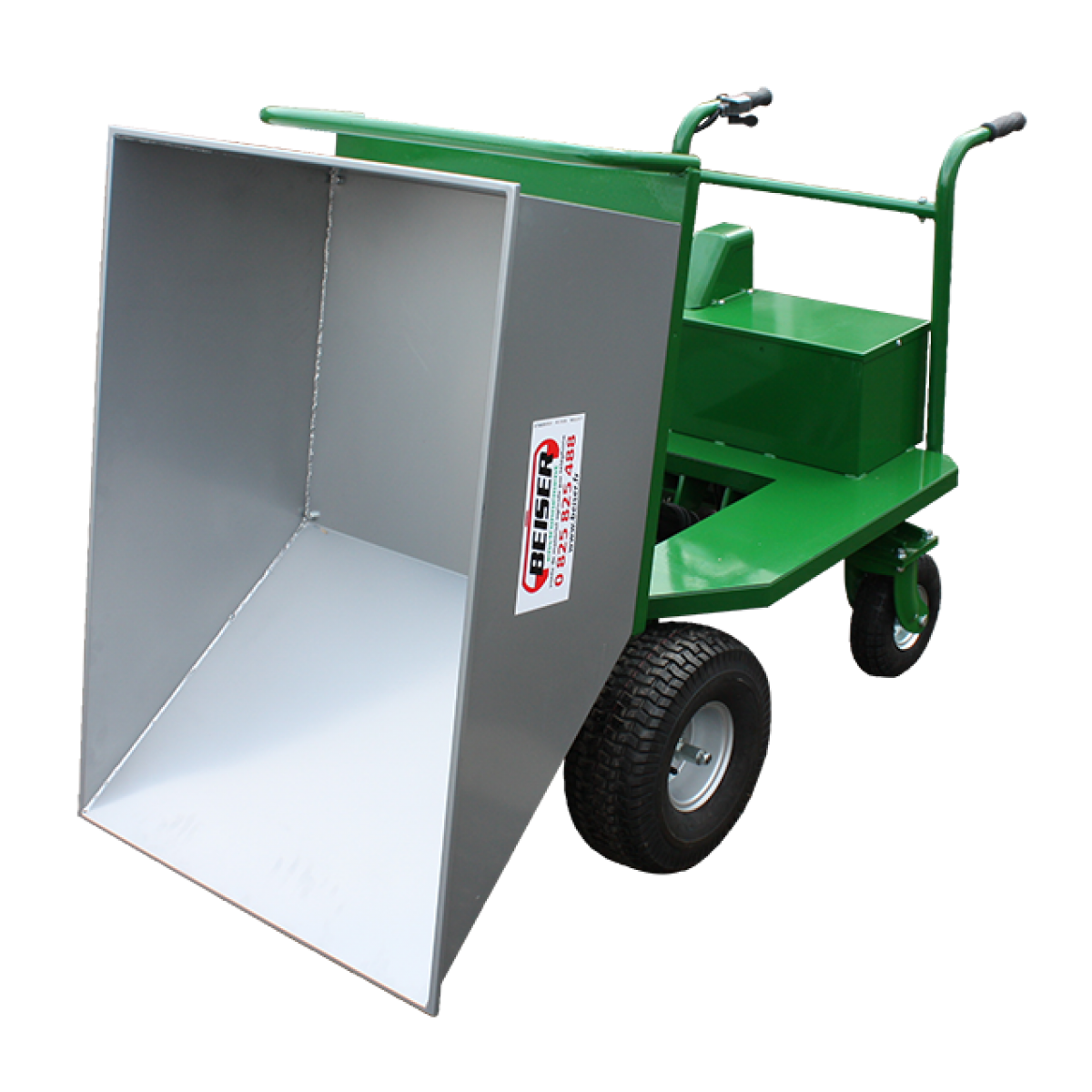 Beiser Environnement - Brouette électrique modèle "confort +" grand volume