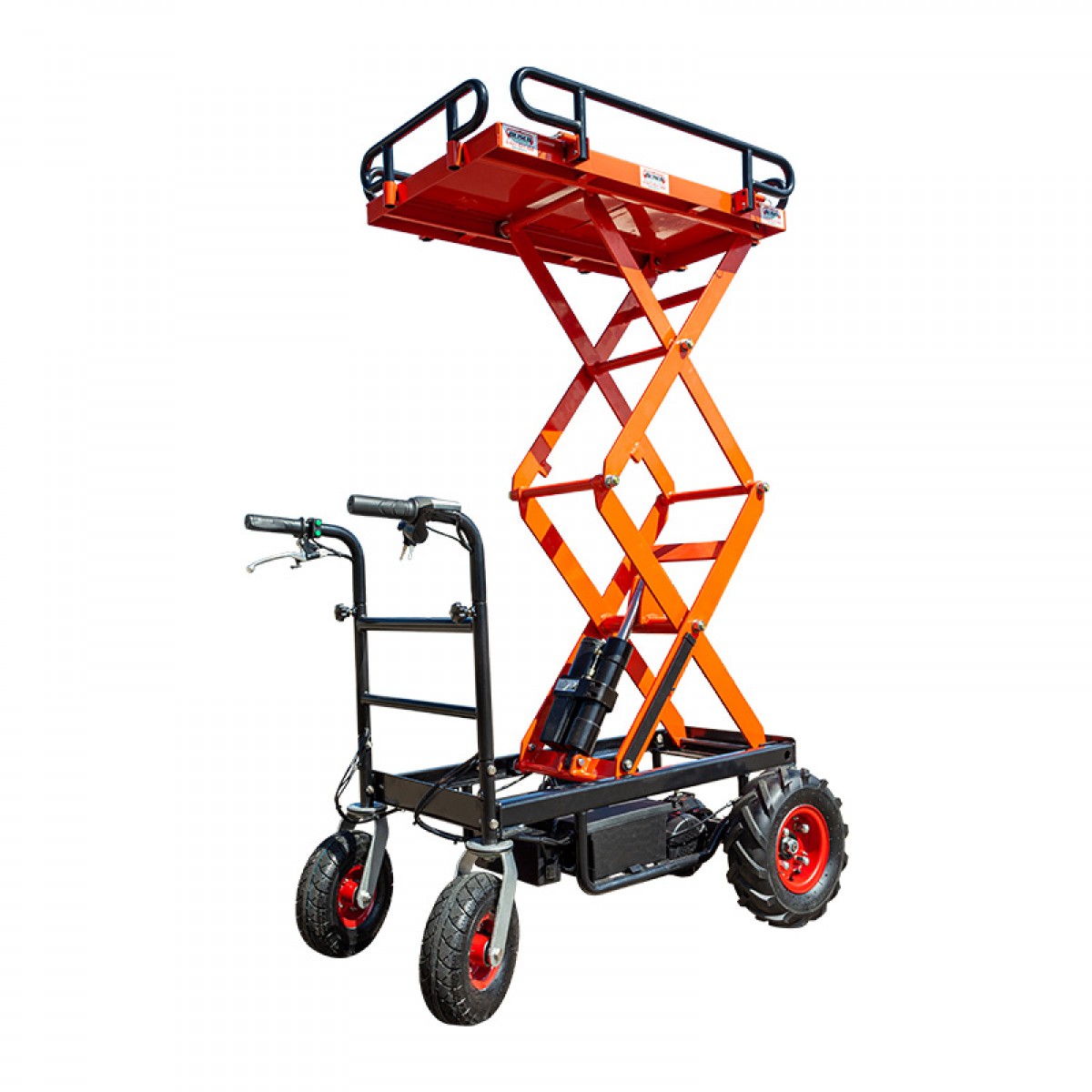 Beiser Environnement - Chariot élévateur électrique mobile 4 roues