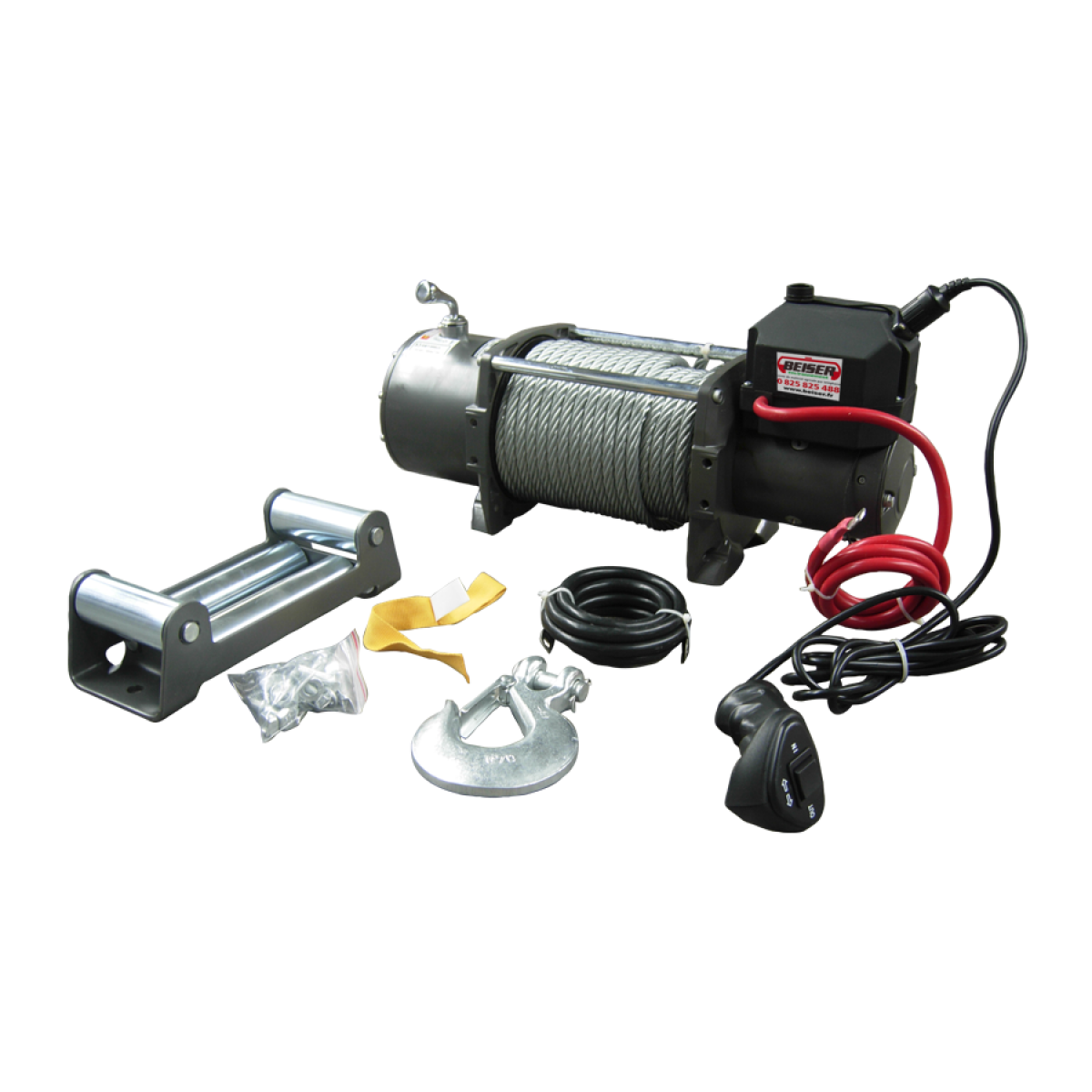 Treuil électrique 12V LD 17000 (7,7 tonnes) | Treuils | Manutention ...