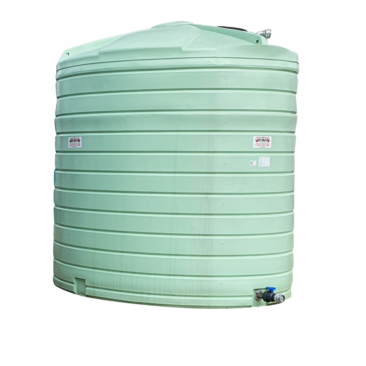 Tonne à Eau, Citerne PEHD 12500 litres verticale - Beiser