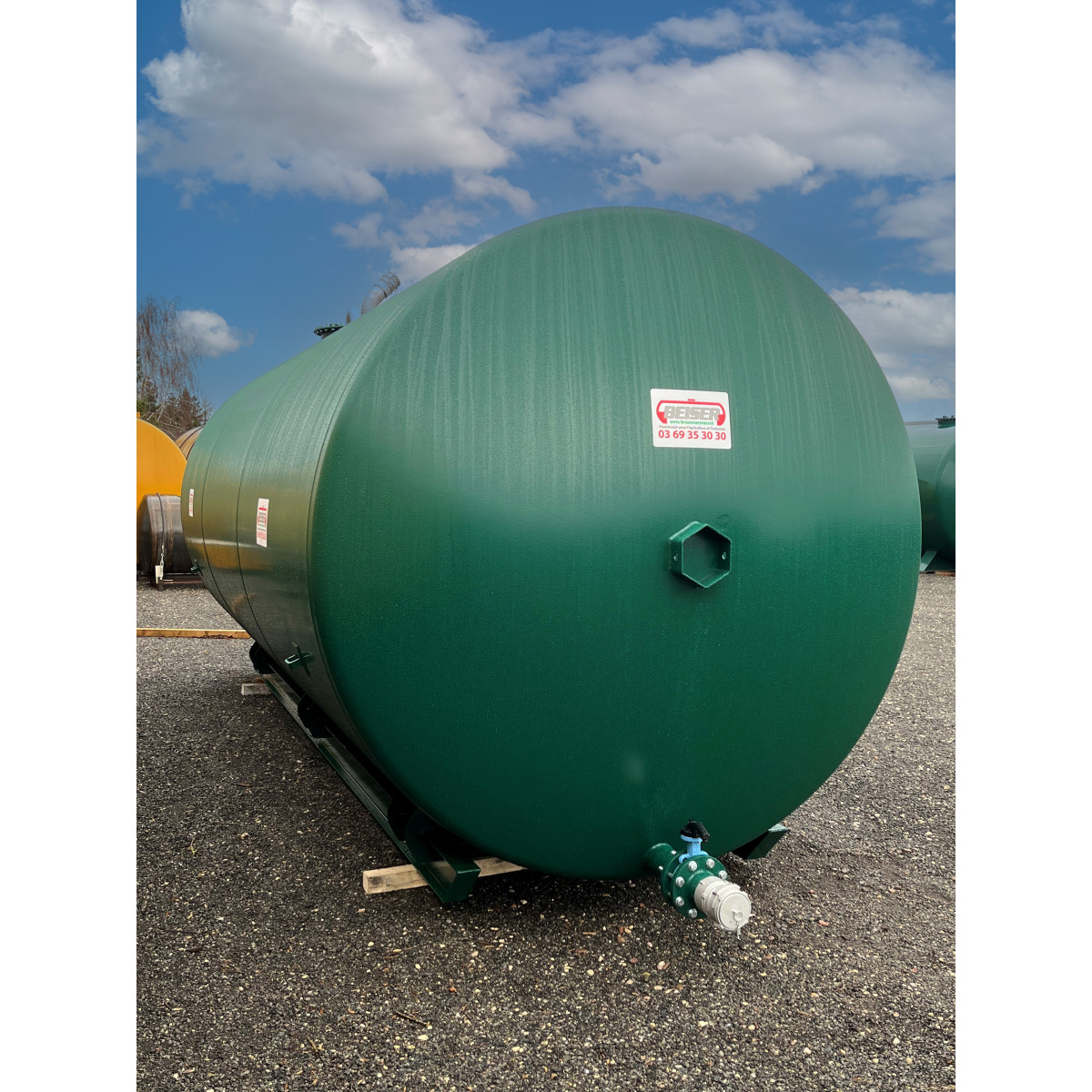 Réserve à Incendie, Citerne à Eau 60 000 l – Beiser Environnement