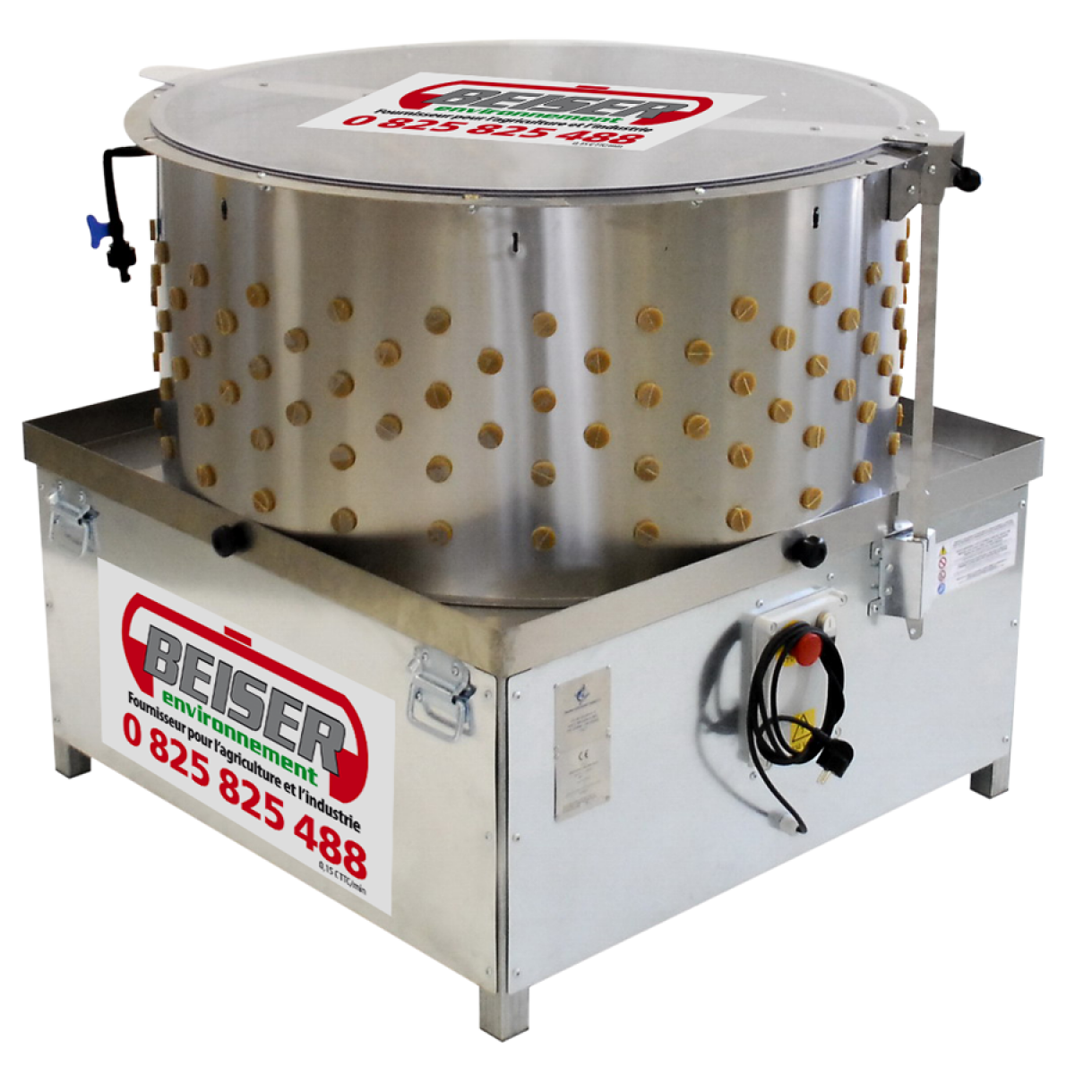 Plumeuse volaille rotative automatique DIT 95