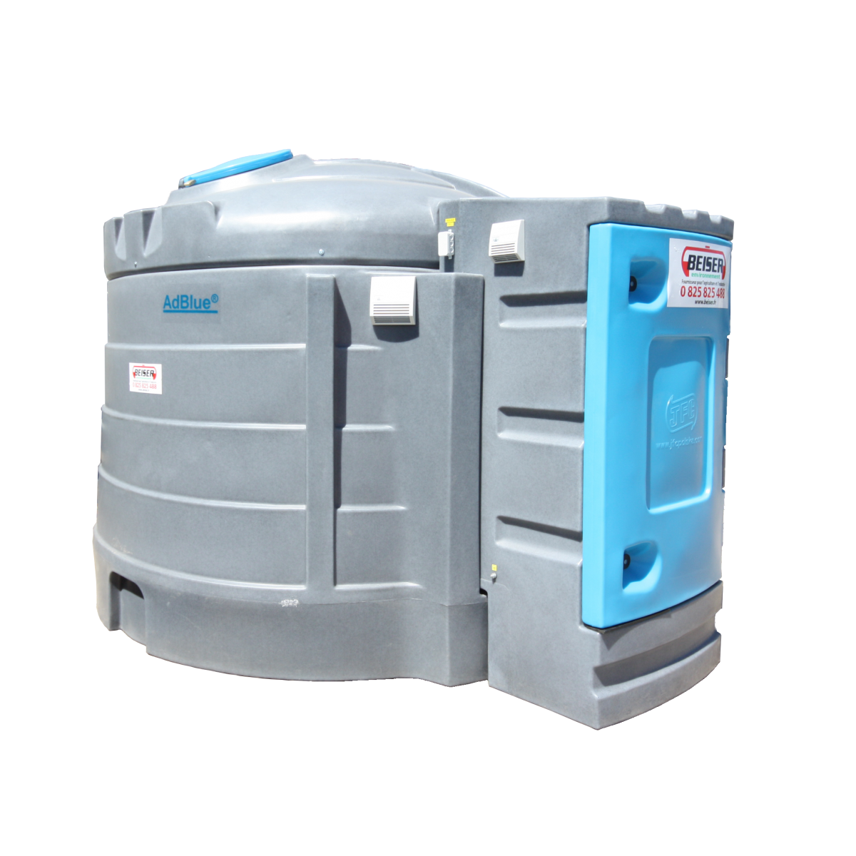 Station Citerne AdBlue chauffée en PEHD 5000 litres – Beiser