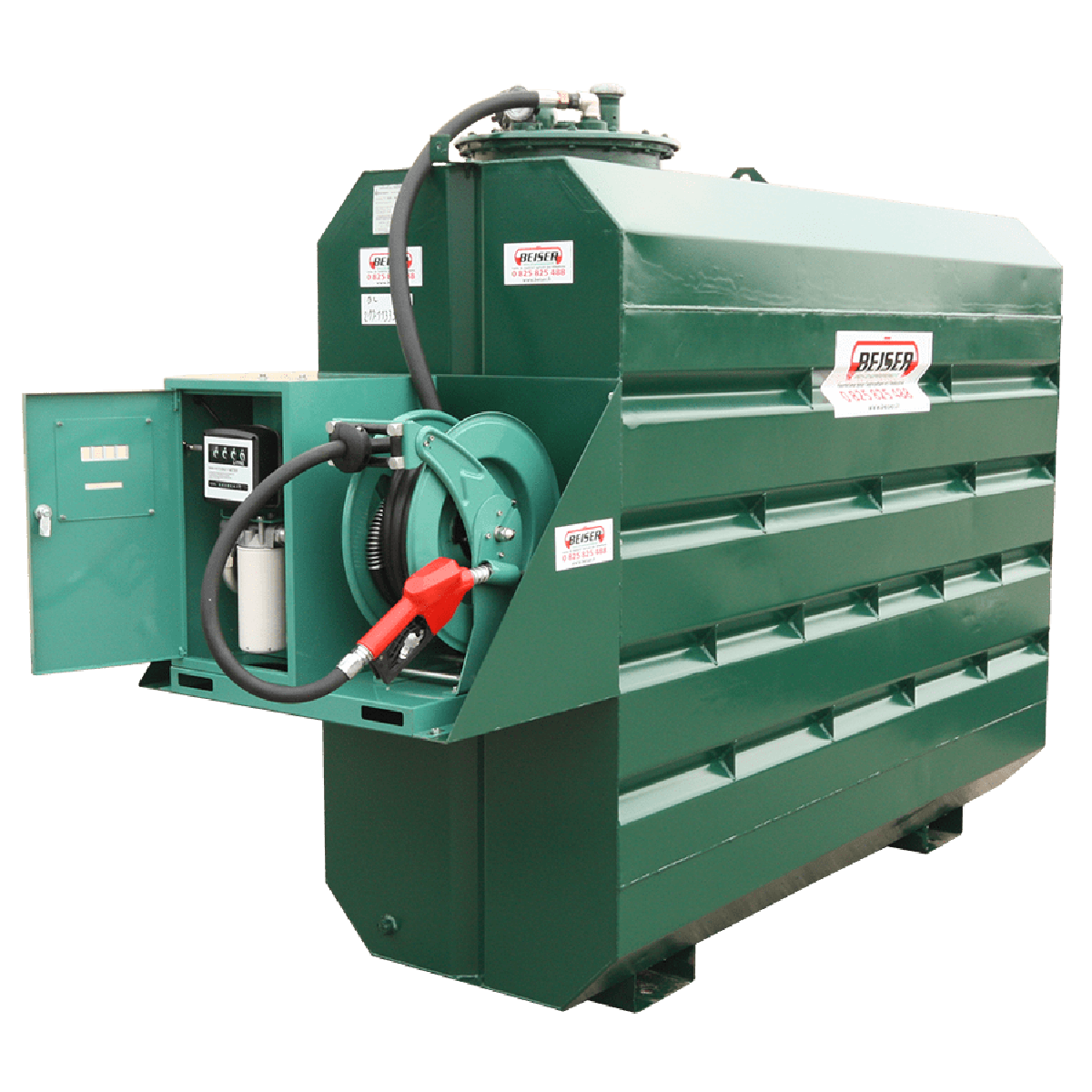 Station fuel double paroi mixte 1500L