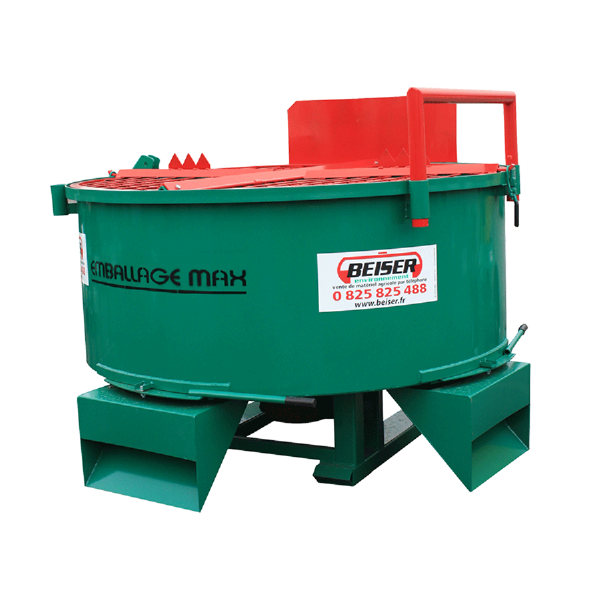 Malaxeur 1600L 3 sorties avec boitier compris