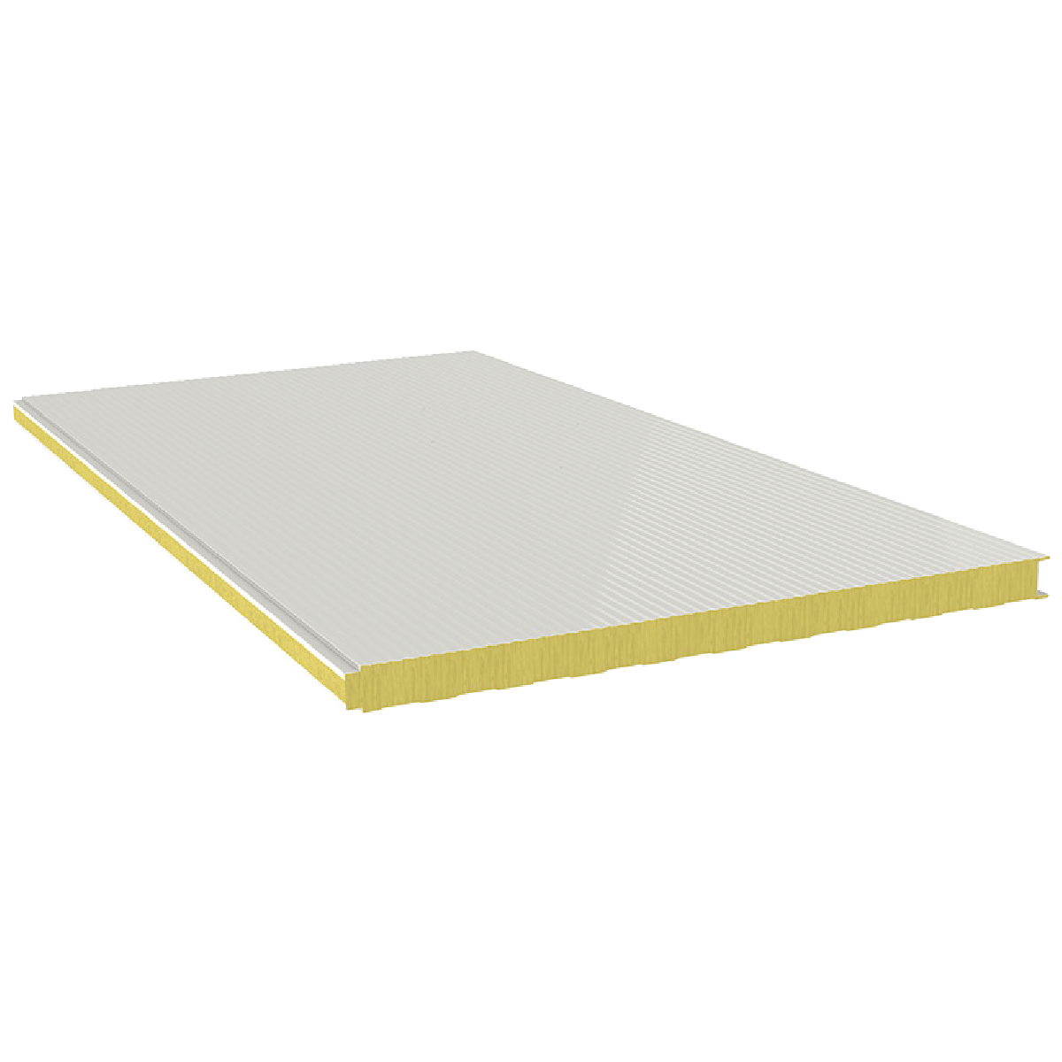 Panneau sandwich de bardage FV1000, épaisseur 60 mm