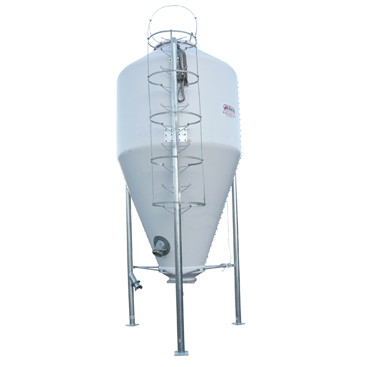 Silo polyester en KIT capacité 31m3 complet