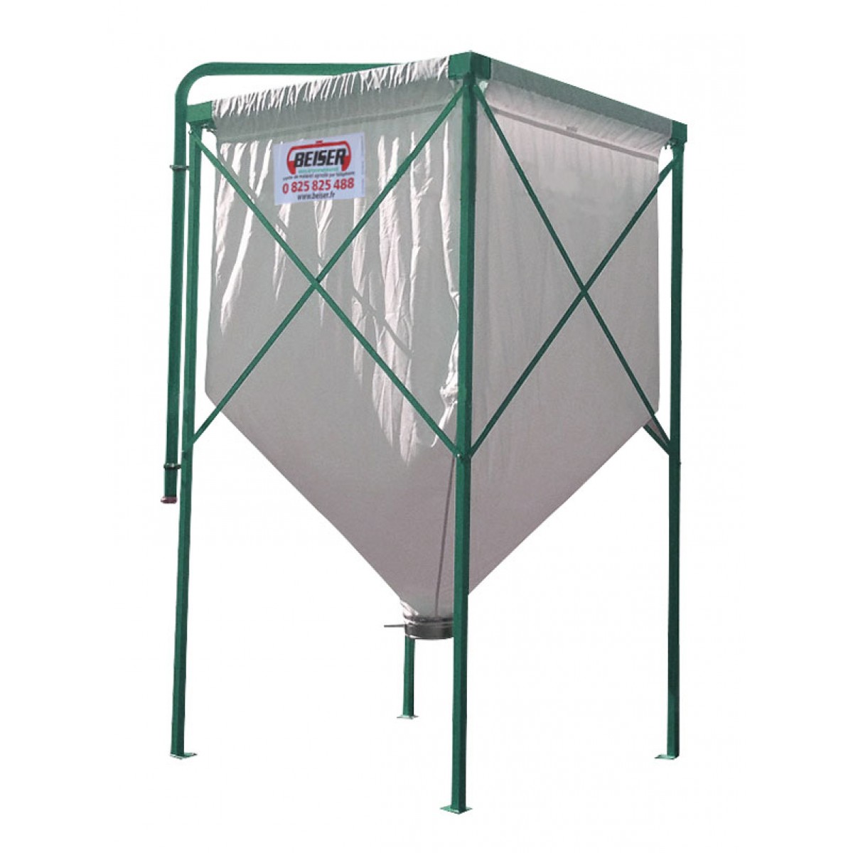 Silo membrane souple capacité 13 m3 | Silos souples | Silos de stockage ...