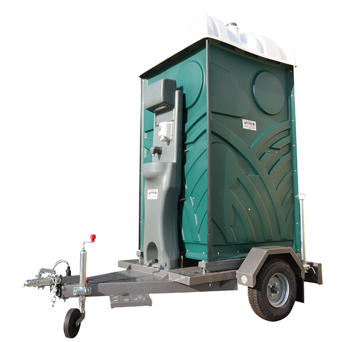 WC mobile sur remorque