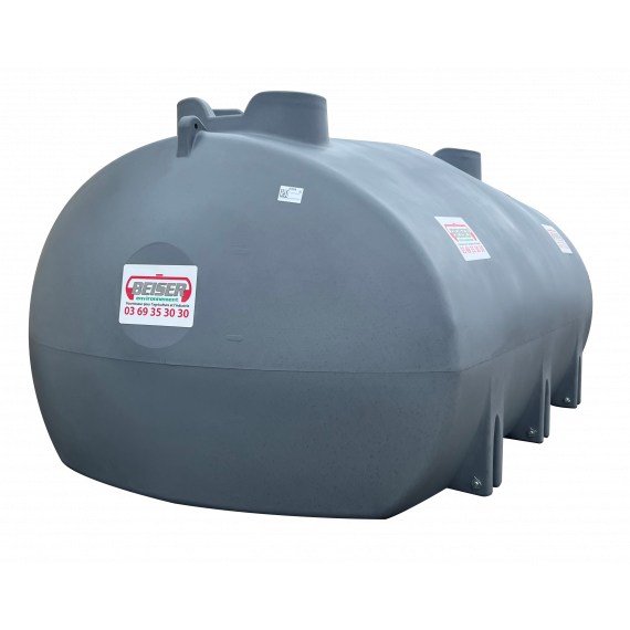 Citerne PEHD pour transport azote ou eau avec vanne 2’’ | Citernes