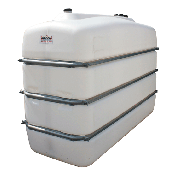 Cuve Fioul PEHD renforcée 2500 litres – Beiser Environnement