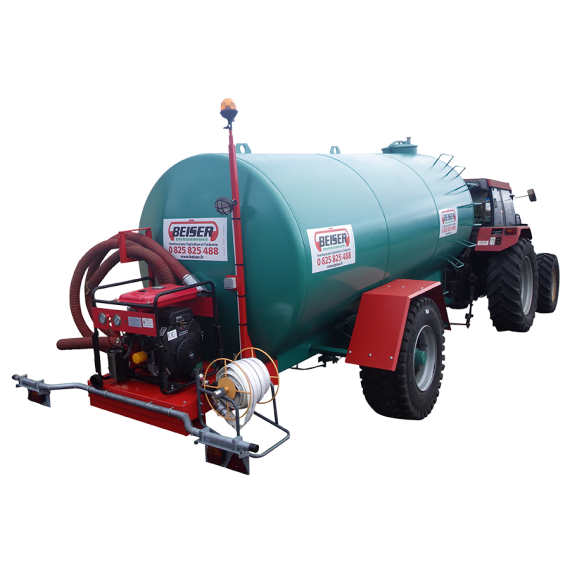 Citerne à eau 10 000 litres, Pompe et Lance à incendie - Beiser