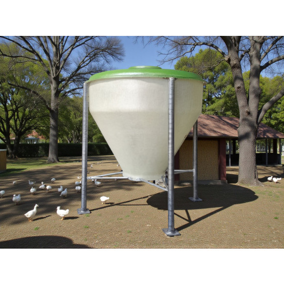 Silo polyester monocoque 4 m3