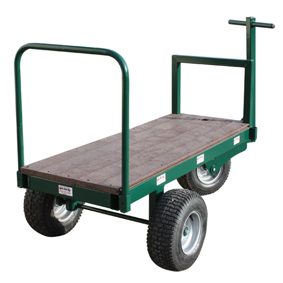 Chariot à fourrage 3 roues 1.60m